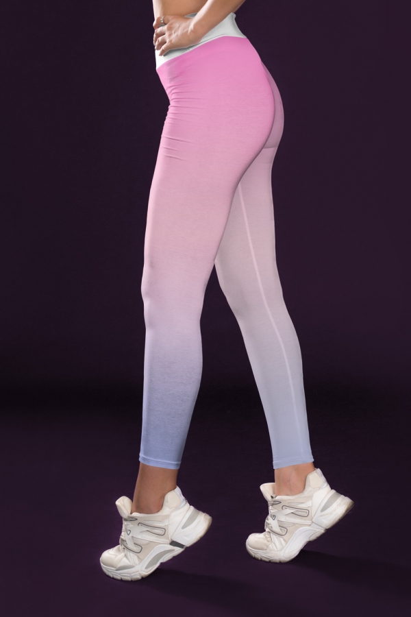 Radiant | Pink Gradient Leggings - Prachelle